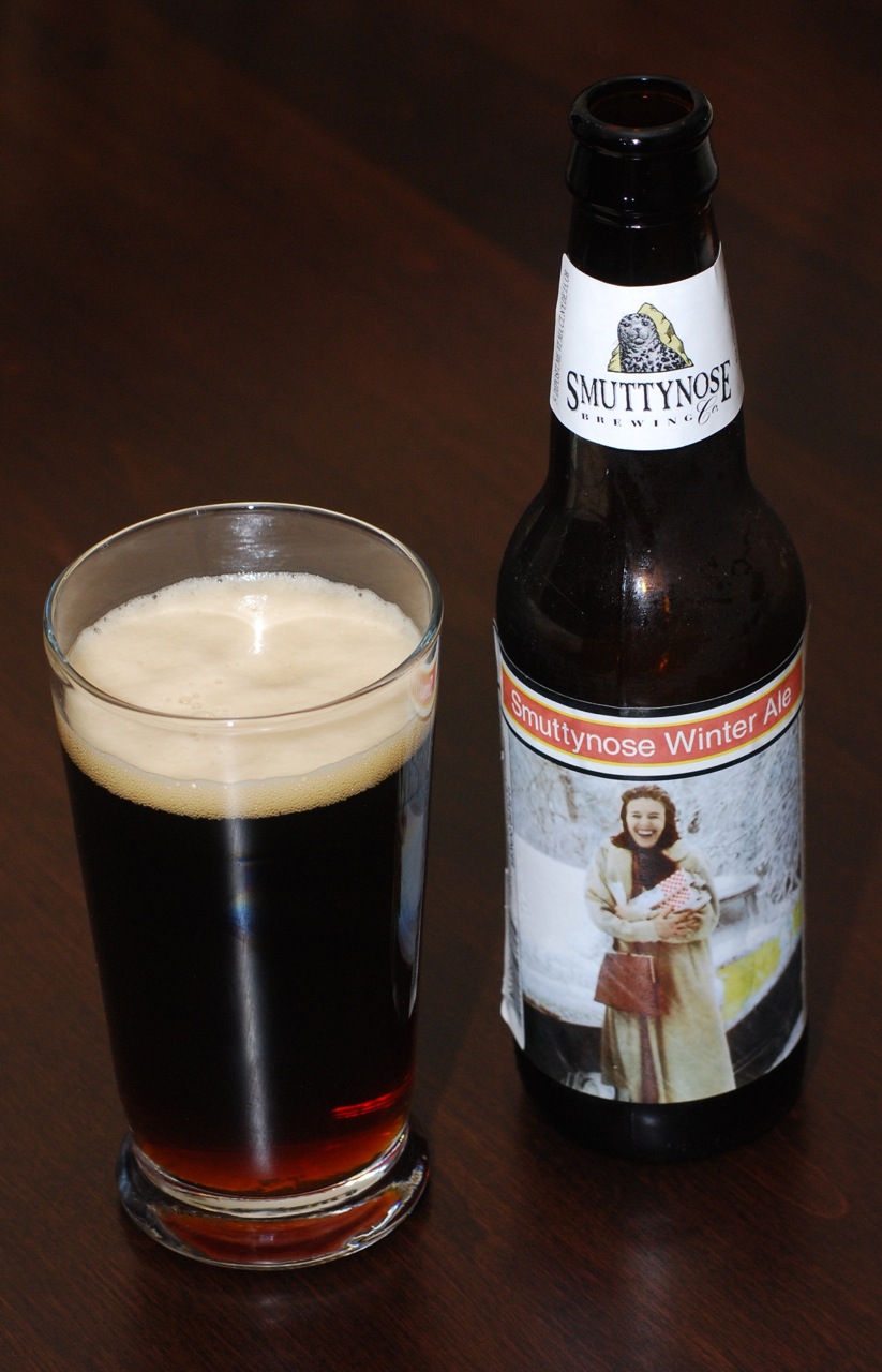 Beer Review – Smuttynose Winter Ale – It's just the booze dancing…