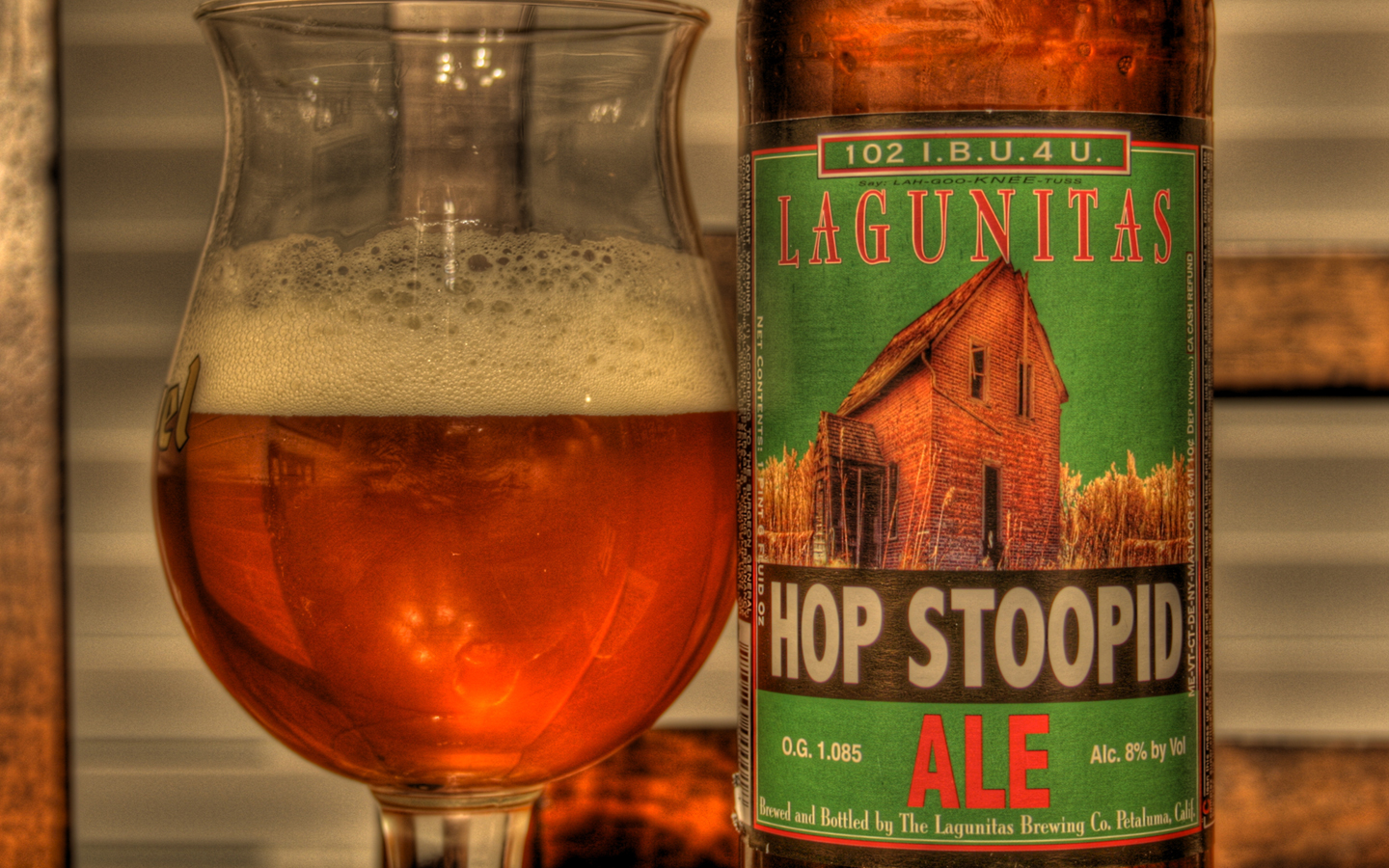 Beer Review – Lagunitas Hop Stoopid – It's just the booze dancing…