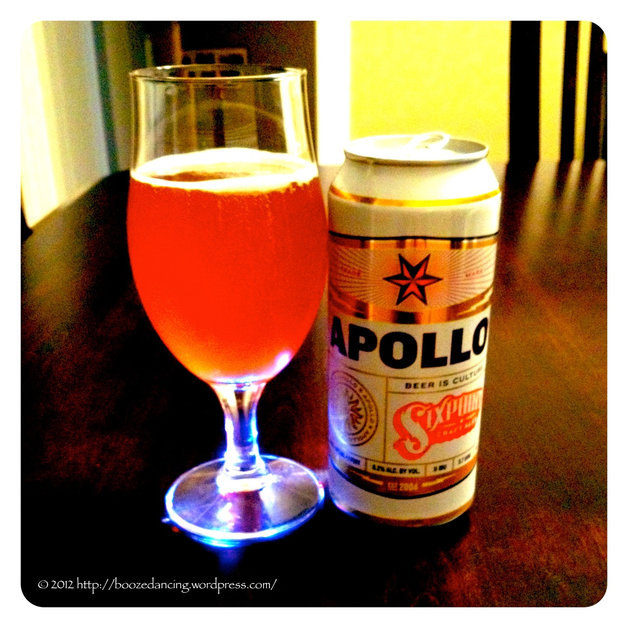 Beer Review – Sixpoint Apollo Summer Wheat – It's just the booze dancing…