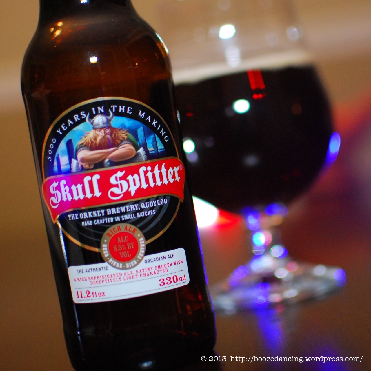 Beer Review – The Orkney Brewery’s Skullsplitter – It's just the booze ...