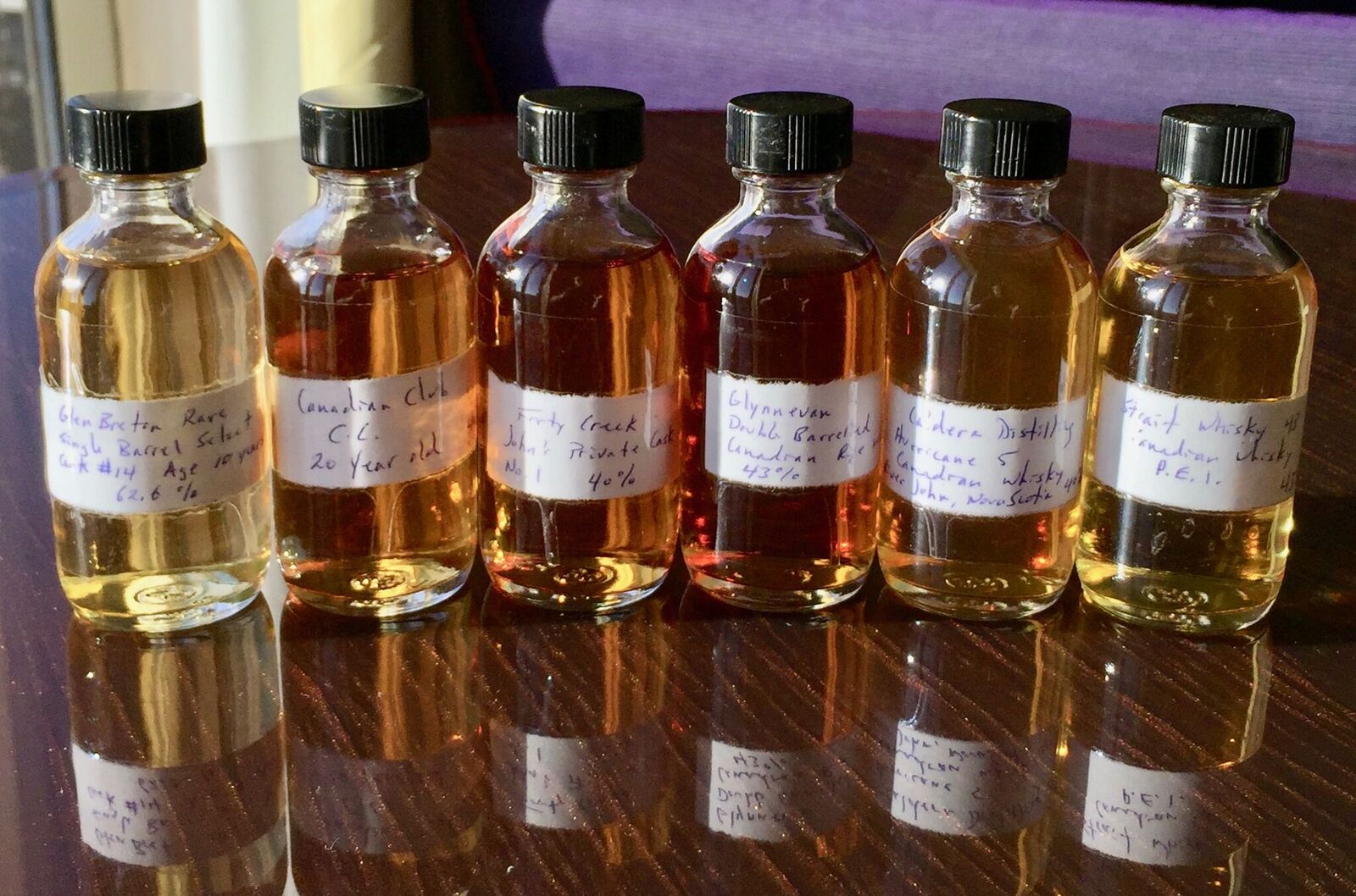 A Rush of Canadian Whiskey – It's just the booze dancing…