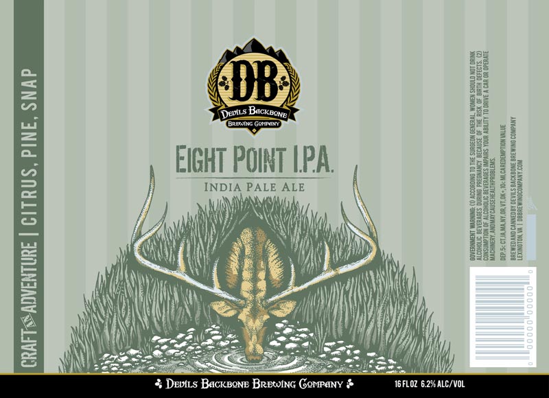Beer Review – Devils Backbone Eight Point IPA – It's just the booze ...